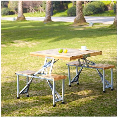 Wooden Outdoor Folding Picnic Table And Chair China Wooden Folding