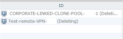 Remove Horizon View Desktops Pools And VMs Stuck In Delete State Virtualization DBaaS