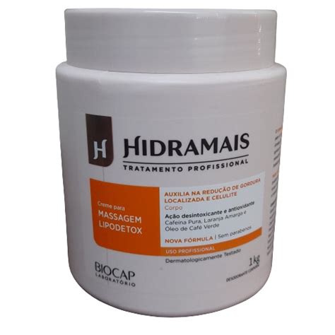 Creme Para Massagem Lipo Detox Kg Hidramais Shopee Brasil