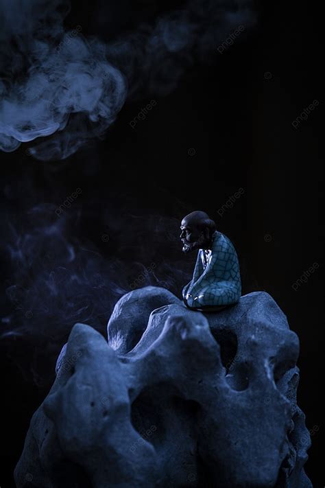 Single Buddha Real Shooting Theme Background Buddha Statue Real