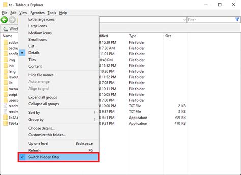 Tablacus Explorer Add On