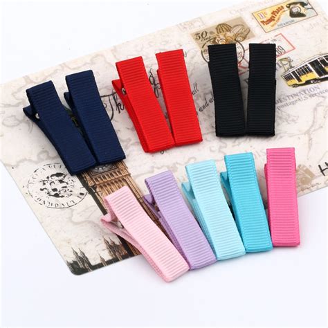 韩嘟嘟diy发饰材料手工发夹配件螺纹带32cm全包夹子儿童安全边夹虎窝淘