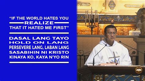 Timeless Wisdom Homily Kinaya Ko Kaya N Yo Rin Memorial Of Our