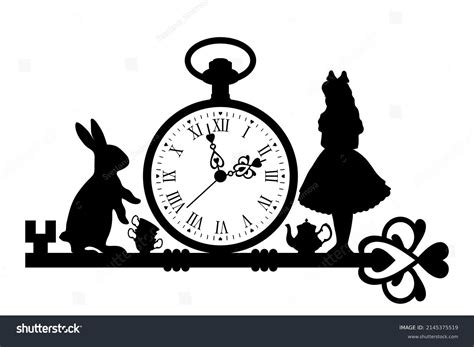 1 158 Alice In Wonderland Rabbit 库存矢量图和艺术矢量图 Shutterstock