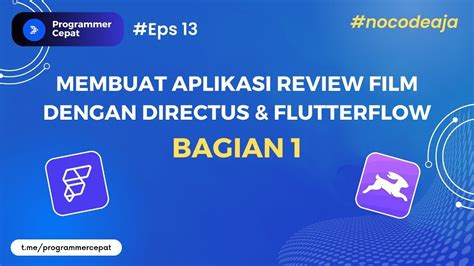 Membuat Aplikasi Review Film Tutorial Directus Nocode Bahasa