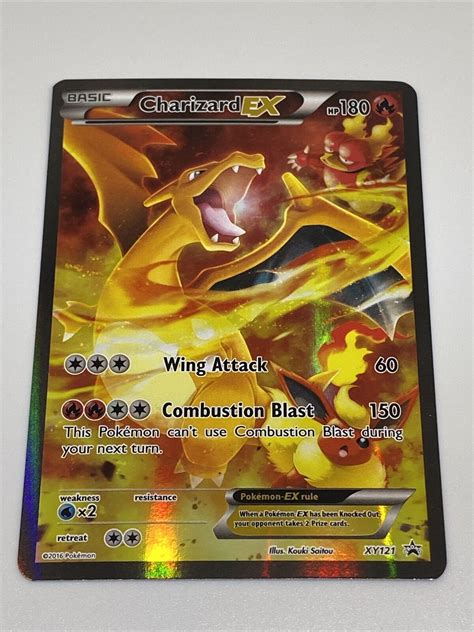 Mavin 2016 Pokemon Promo Charizard Ex Xy121 Full Art Lp