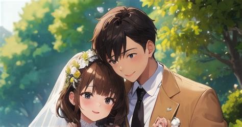 ウェディングドレス Wedding Hornyのイラスト Pixiv