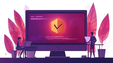 Tiny People Examining Operating System Error Warning On Web Page Isolated Flat Vector