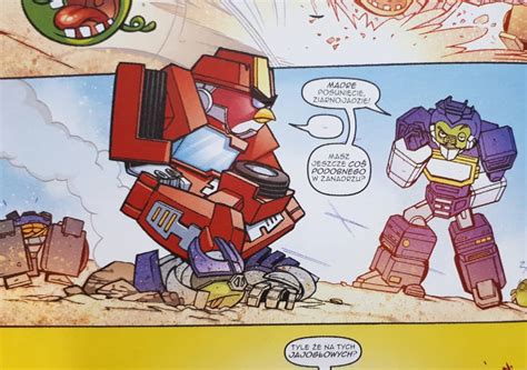 Angry Birds Transformers Comic