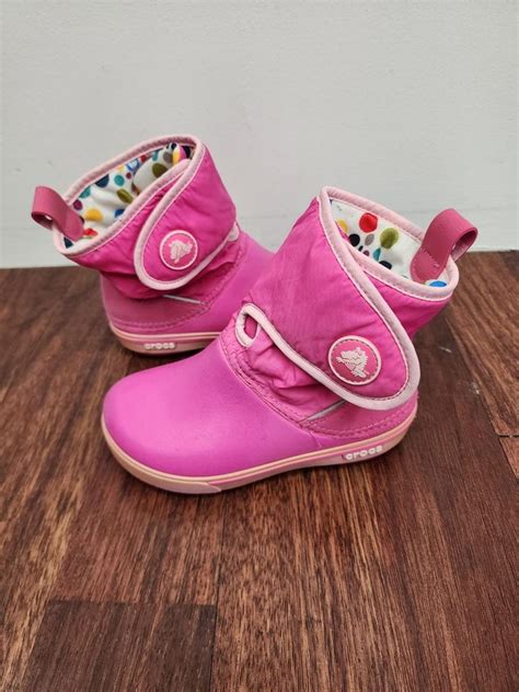 크록스 키즈 방한 부츠 180사이즈 헬로마켓