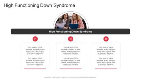 High Functioning Down Syndrome Powerpoint Templates Slides And Graphics