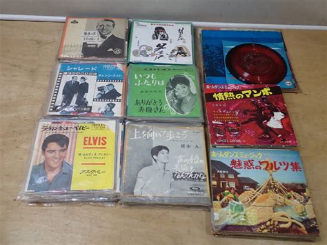 【傷や汚れあり】ep レコード ソノシートなど まとめて 約118枚セット 邦楽 洋楽 エルヴィス・プレスリー 村田英雄の落札情報詳細