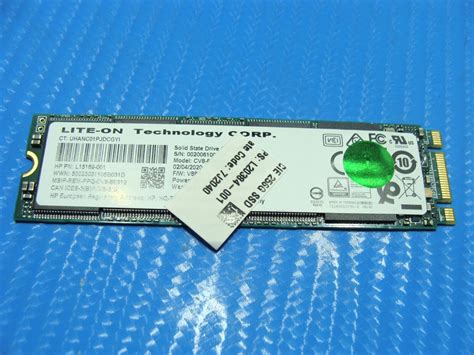 HP 15t-da200 Lite-On 128GB M.2 SSD Solid State Drive CV8-8E128-HP ...