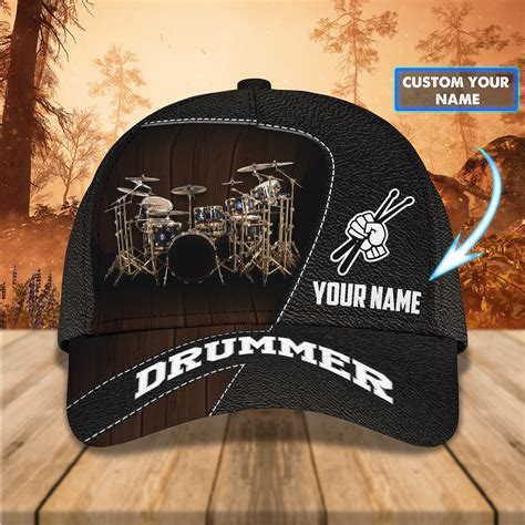 Drum Personalized Name Cap 11 Trends Personalized