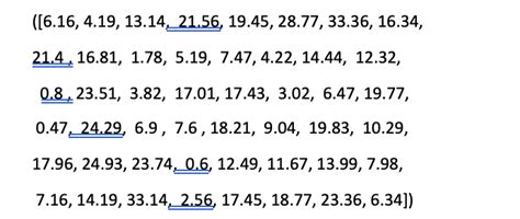 Solved Use Numpy Functions On The Array From Problem 1 To