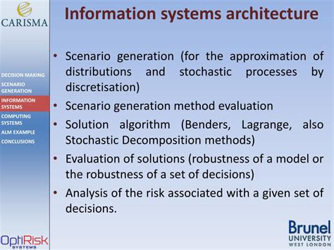 Ppt Stochastic Programming Tools And Components Powerpoint