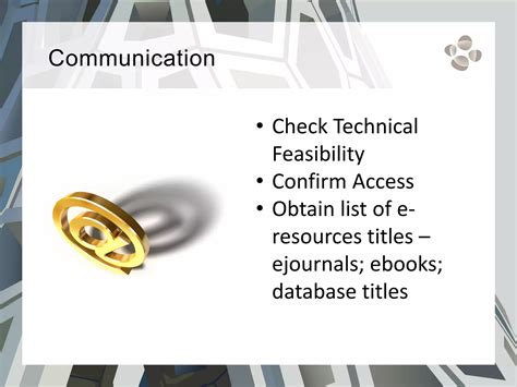 Electronic Resources Management Workflow Ppt