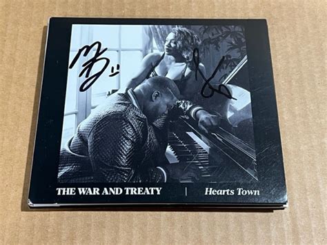 Michael Trotter And Tanya Trotter Dual Signed Autographed War And Treaty