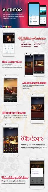 video editor android app source code by infinitybits codester
