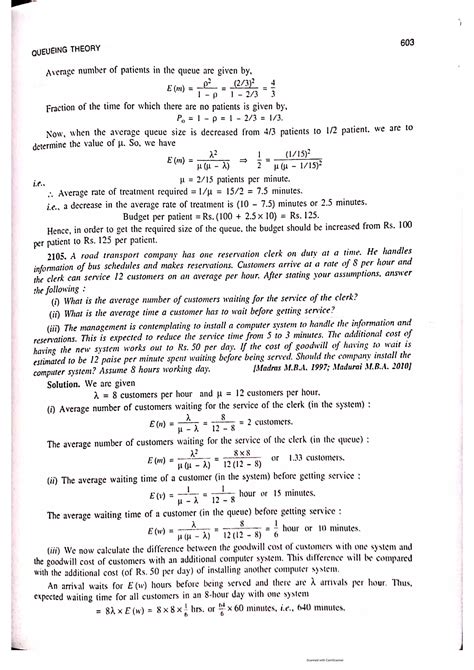 Queueing Theory Notespdf