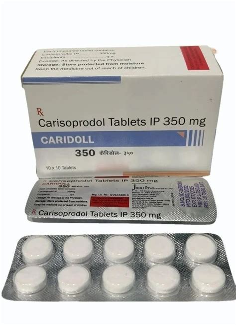 350mg Carisoprodol Tablets At Rs 2900pack Carisoma Tablet In Nagpur