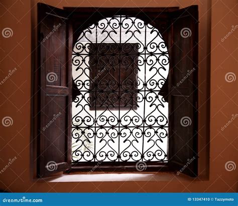 Moroccan Window Stock Photo Image Of Design Ancient