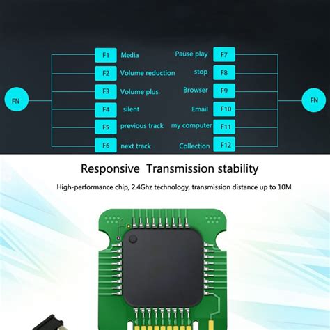 2 4g Wireless Keyboard And Mouse Mini Multimedia K Grandado