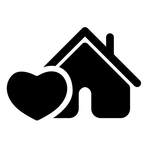 Huis Vector Lijn Icoon Huis Vector Illustratie Symbool Huizen Vector