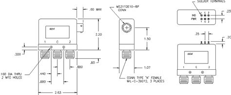 Spdt Rf Coaxial Switch High Power Failsafe Latching And Normally Open