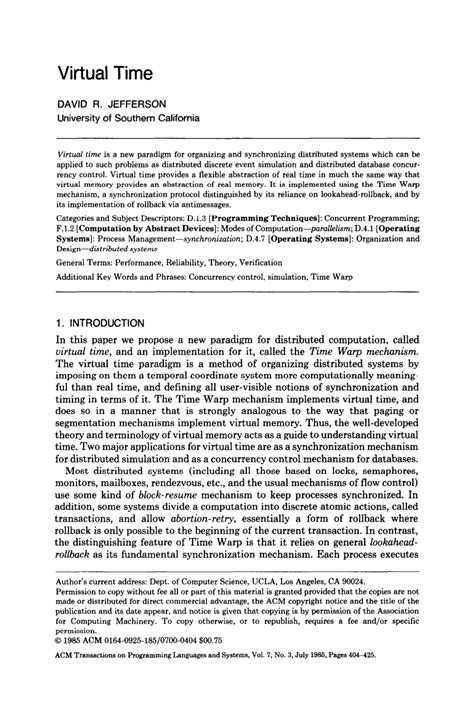 pdf virtual time
