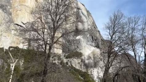 Huge Section Of Yosemites El Capitan Collapses Watch Unofficial