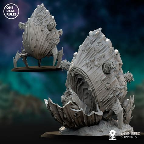 3d Printable Alien Invasion Spore By One Page Rules