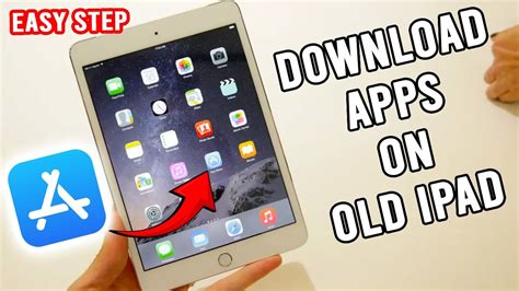 How To Download Apps On Old Ipad 2345 And Ipad Mini App Store