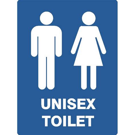 Unisex Bathroom Sign Printable