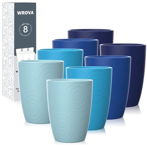 Wheat Straw Cups 8 Pcs Good Alternative To Plastic Reusable