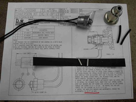 Ecs Valve Switch Silver Black W Conversion Kit Superior Handling Equipment