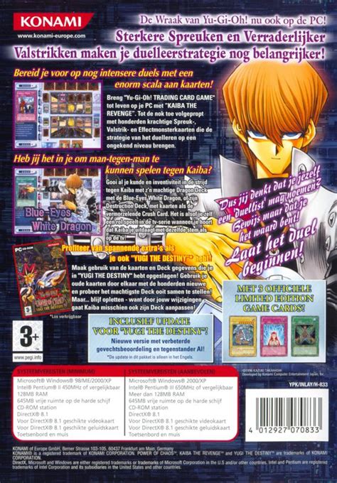 Yu Gi Oh Power Of Chaos Kaiba The Revenge Cover Or Packaging