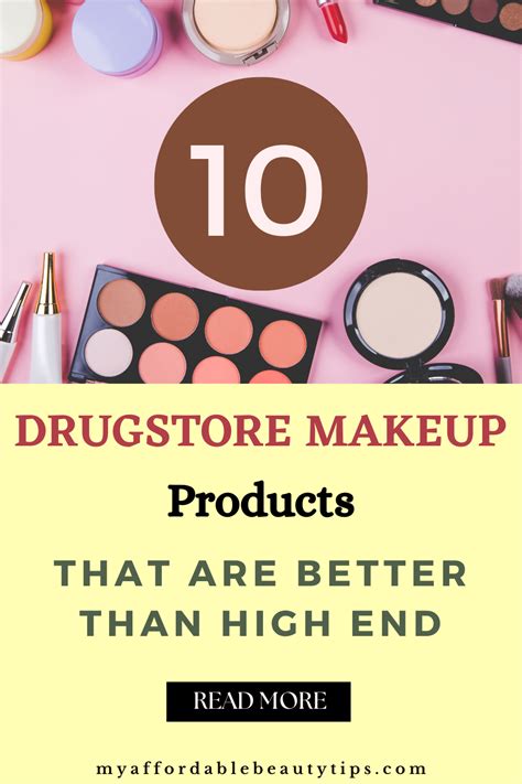 10 DRUGSTORE MAKEUP PRODUCTS BETTER THAN HIGH END MAKEUP Drugstore