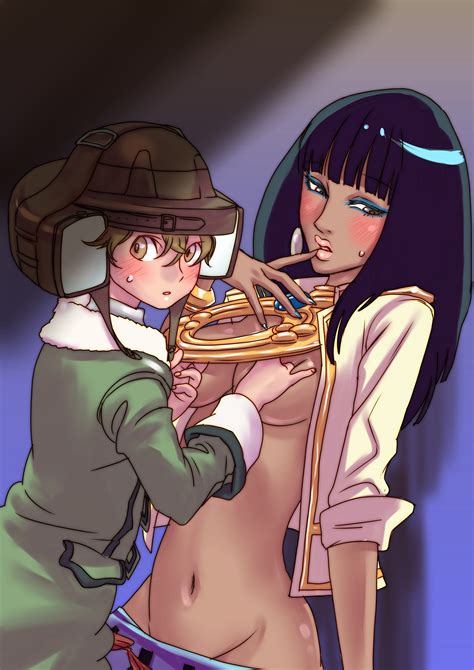 Rule 34 Age Difference Alice Zero Escape Black Hair Blush Breast