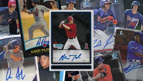 Most Valuable Bowman Chrome Autographs