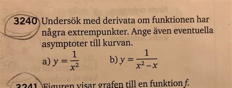 Hur Vet Man Att Y Axeln Och X Axeln är En Asymptot Matematik Matte 4 Grafer Och Asymptoter