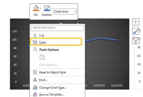 How To Copy And Paste Excel Chart Formatting