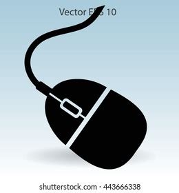Background Computer Mouse Cable Stock Vector Royalty Free