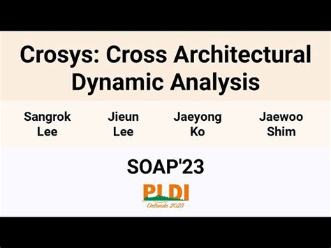 free video crosys cross architectural dynamic analysis for iot