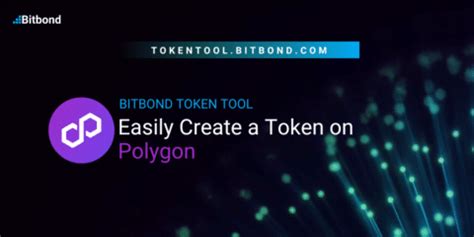 Easily Create A Polygon Token In Minutes Bitbond