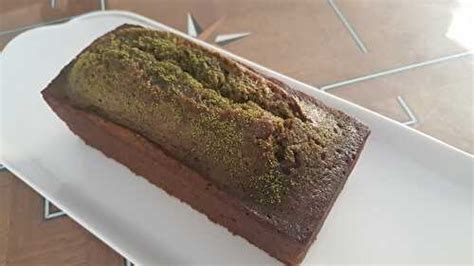Cake au citron vert et thé matcha de La cuisine d un X et ses recettes