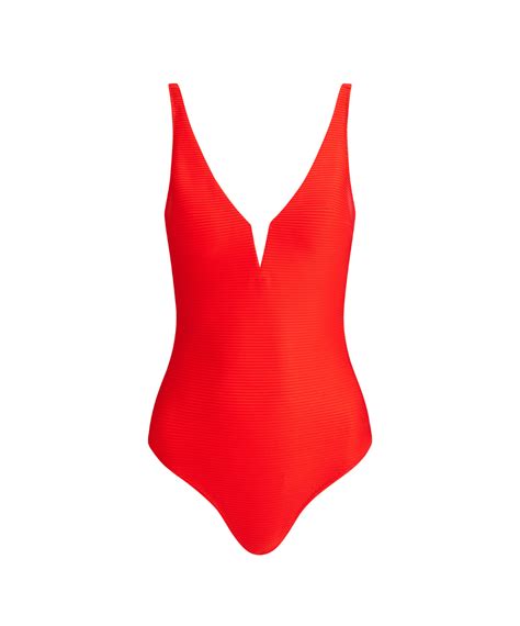 Vicenza V Cut Swimsuit Heidi Klein