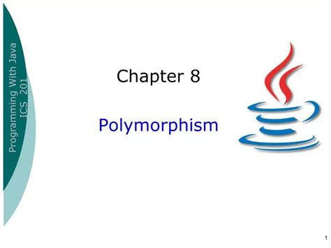Ppt Chapter 8 Polymorphism Powerpoint Presentation Free Download Id 6090710