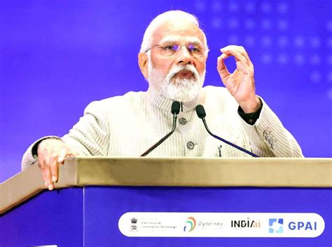 Prime Minister Narendra Modi At The Inaugural Ceremony Of The Global