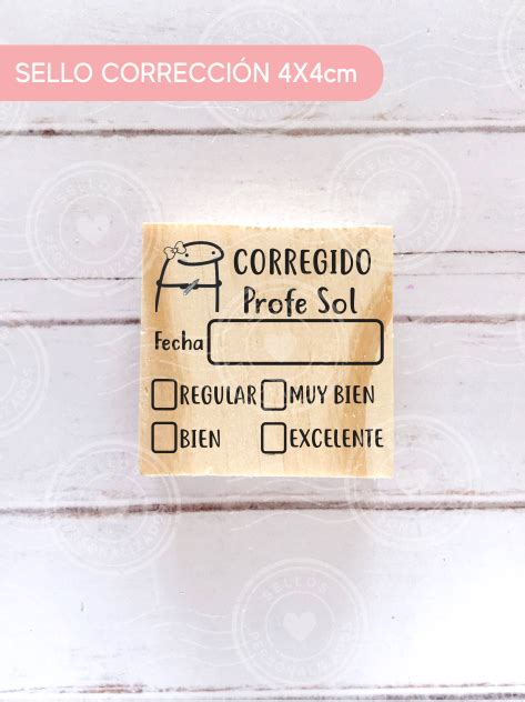 Comprar SELLOS DOCENTES En Sellos Personalizados